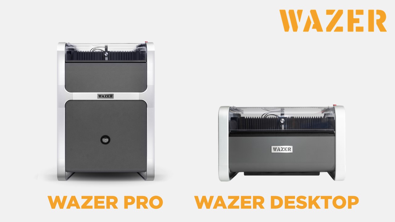 Wazer PRO, Machine de découpe au jet d'eau compacte